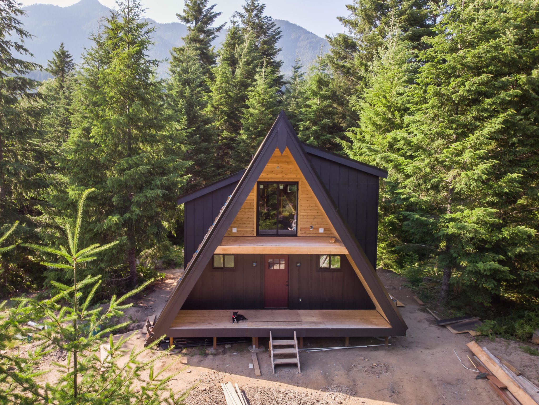 Staying At Heartwood, Packwood’s Newest A-frame Cabin Rental - Explore ...