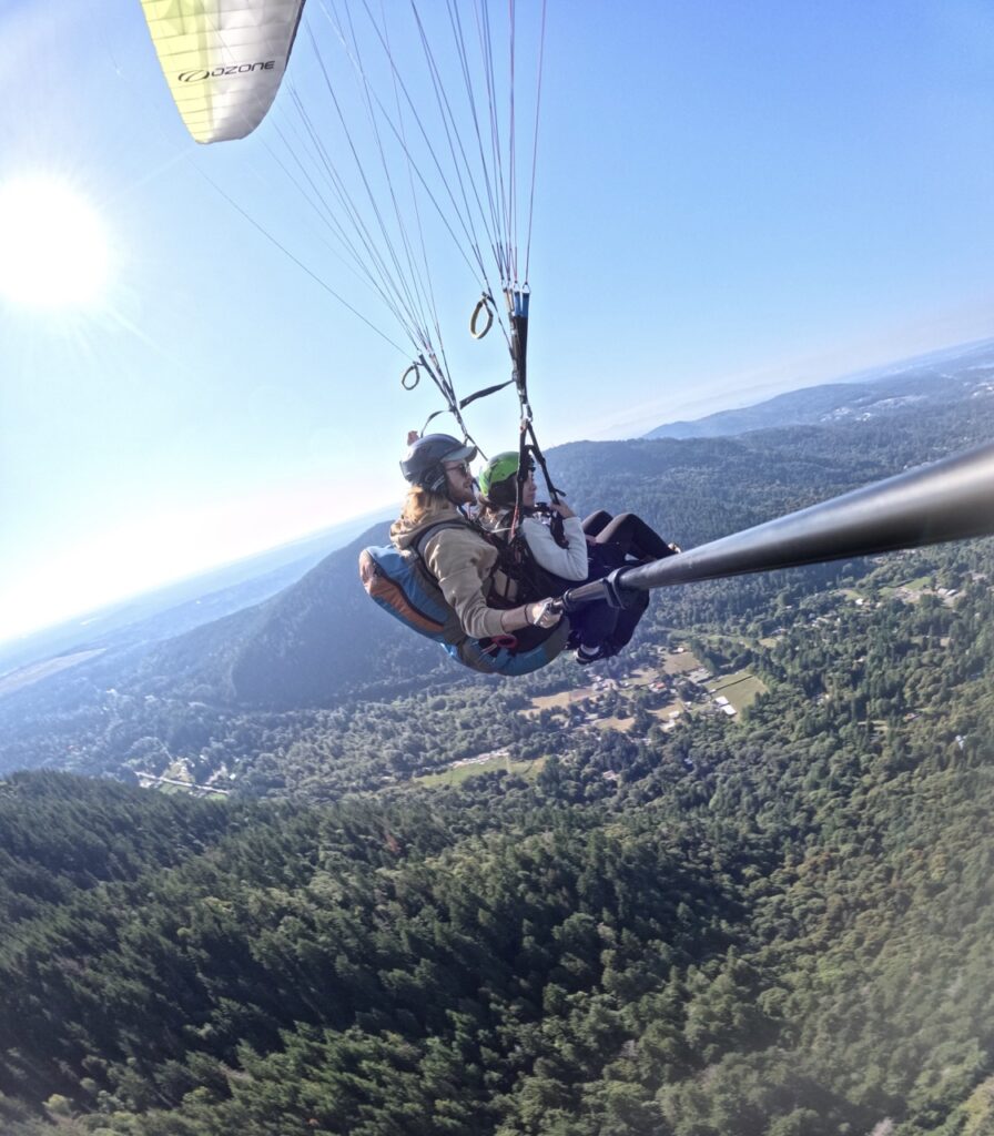 Paragliding From Poo Poo Point - Explore Washington State