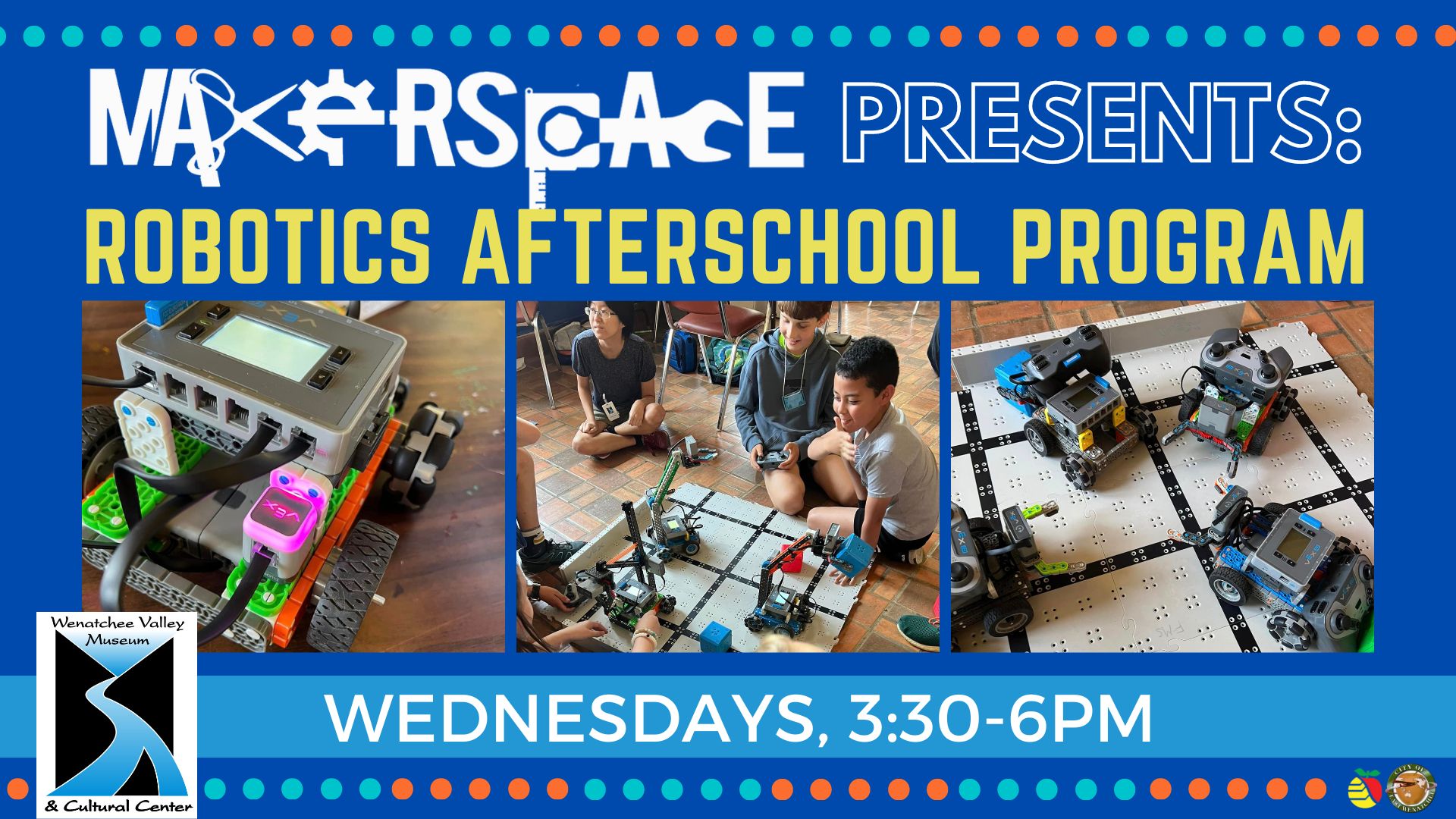 MakerSpace presents: Robotics Afterschool Program - Explore Washington State
